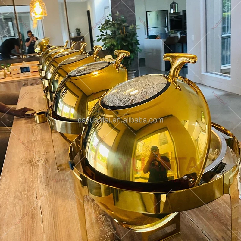 Buffet Set - Chafing Dish Buffet Gold Display Equipment