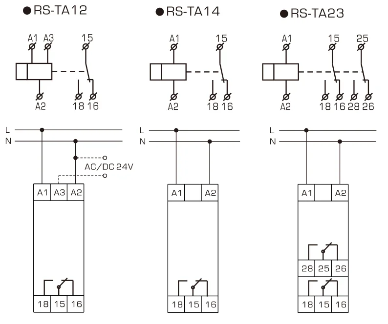 Reletek Time Delay Relay For Automation On-delay Time Relay Module With ...