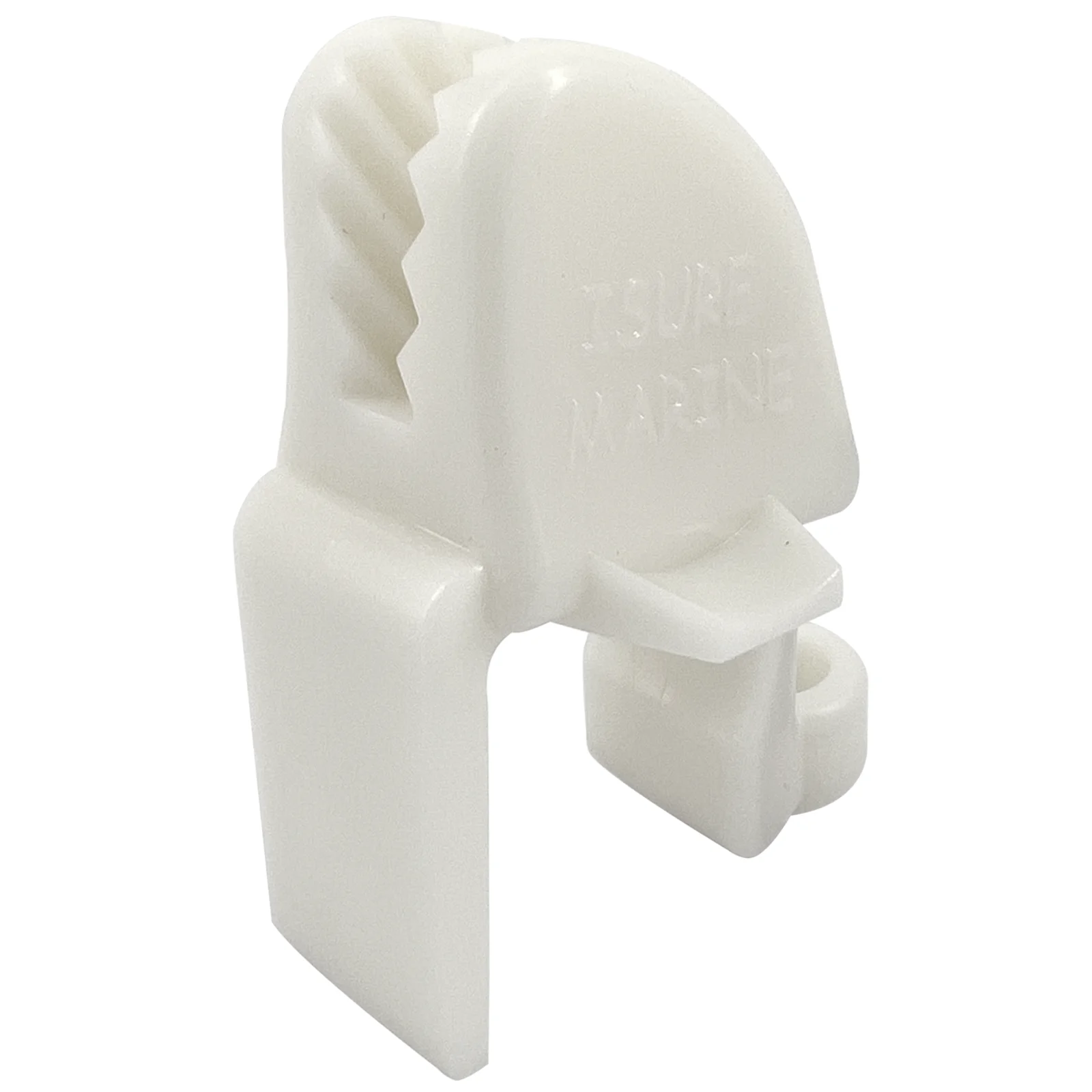 Boattector Quick Adjust Pontoon Rail Fender Line Cleat Clip Hanger
