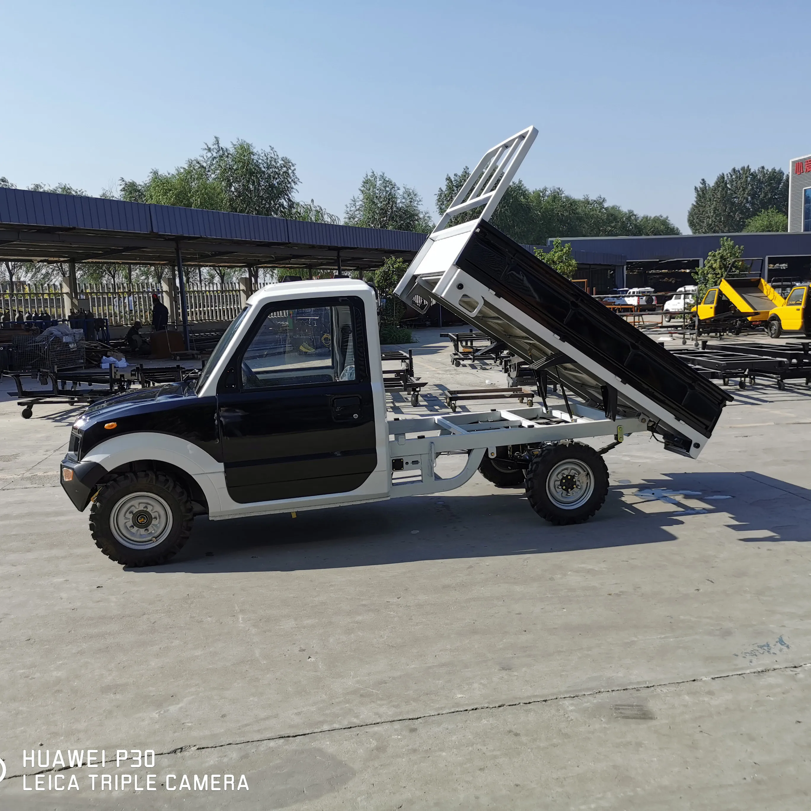 Affordable KEYU TK2100 Mini Electric Pickup Truck - 4x4 Small Cargo ...