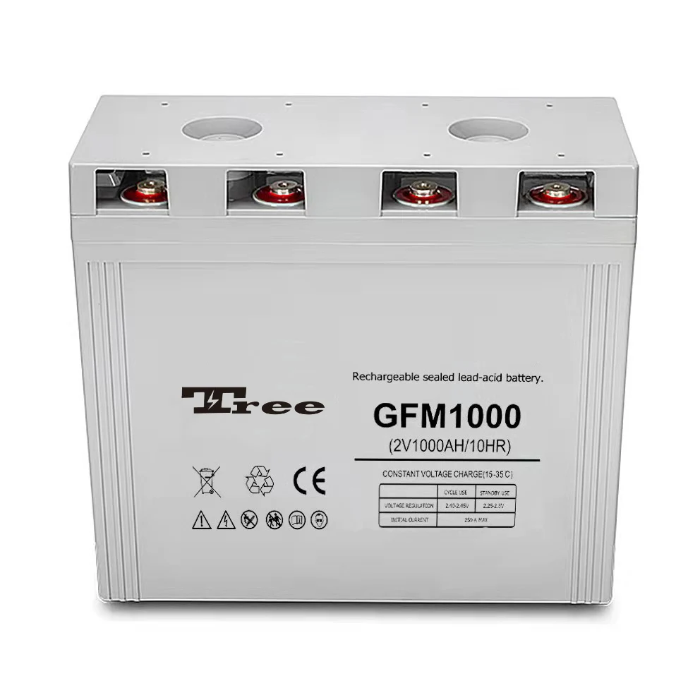 High Capacity Solar System Battery 2v 3000ah 2 Volt Gel Solar Battery ...