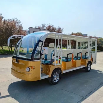 14 Seater Tourist Electric Shuttle Bus Chinese Cheap Mini Electric Cars ...