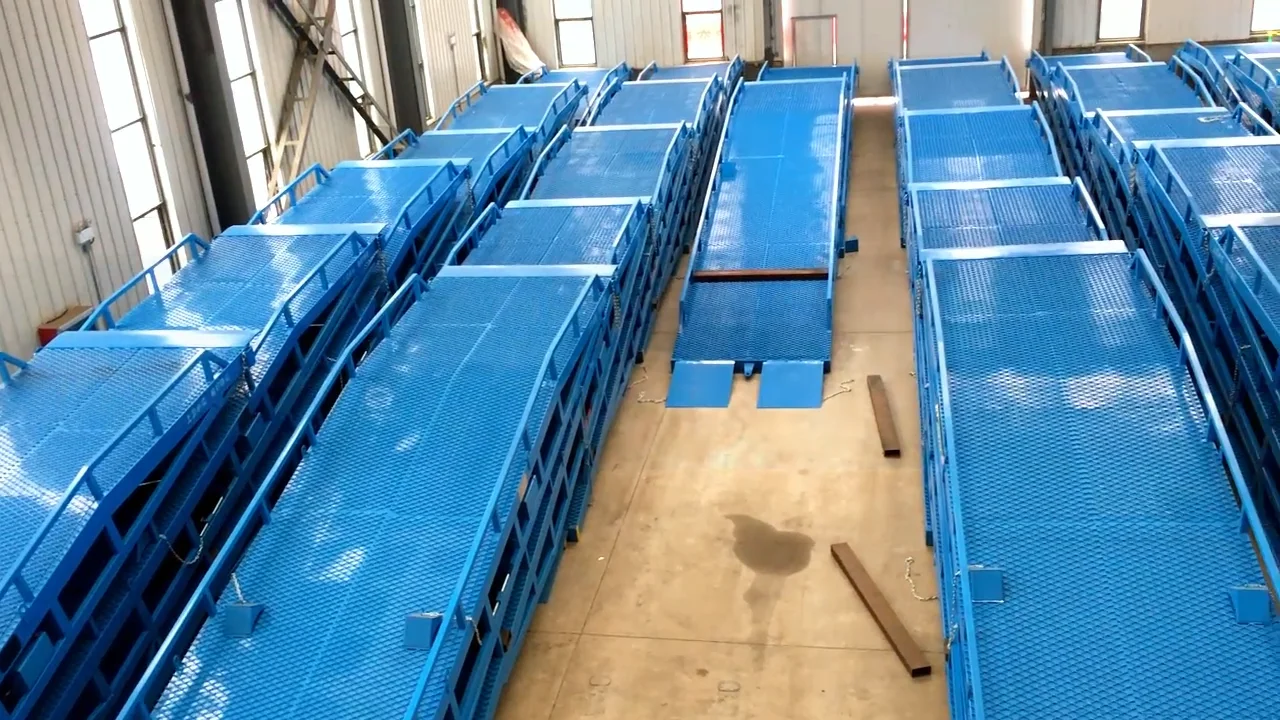 Factory Industrial 15tons Mobile Loading Ramps Good Performance ...