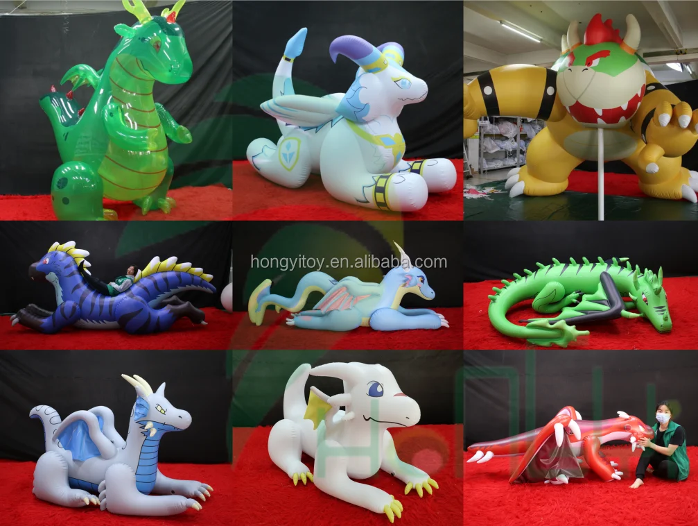 Custom Inflatable Dragon - Hongyi Toys Inflatable Animal Toys