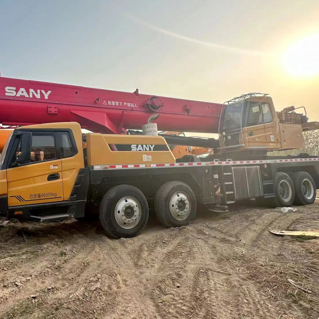 Sany 50 Tons Mobile Crane Used Sany Telescopic Boom Truck Crane ...