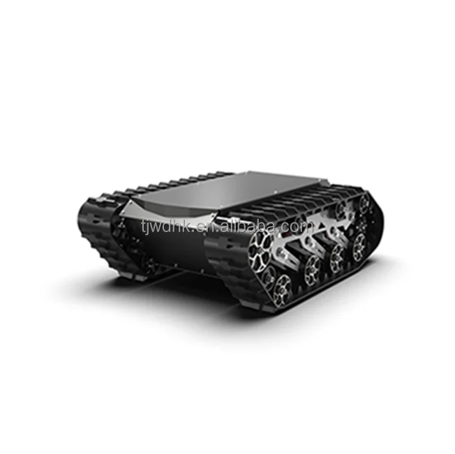 Factory Price Remote Control All Terrain Ros Rubber Track Crawler ...