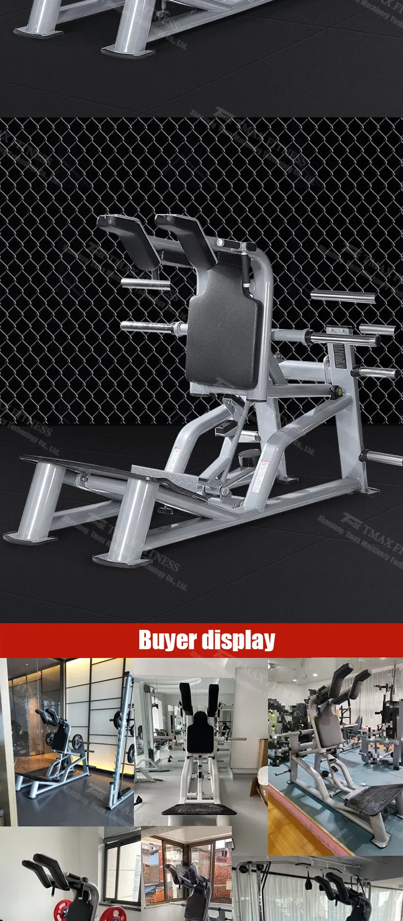 Iso Lateral 45 Degree Leg Press Customized Machine Leg Press Hack Squat ...