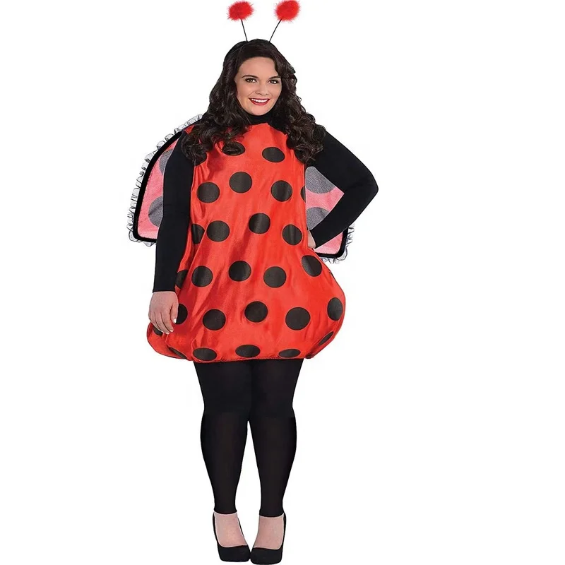 Adult Ladybug Costume Set Ladybug Costume Dress For Halloween Cosplay ...