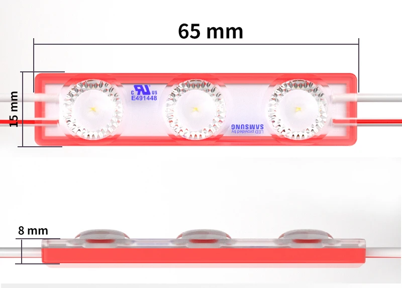 Ultra Sonic 12v 3led Module Light 1.2w Backlight Modulos 12v High Power ...