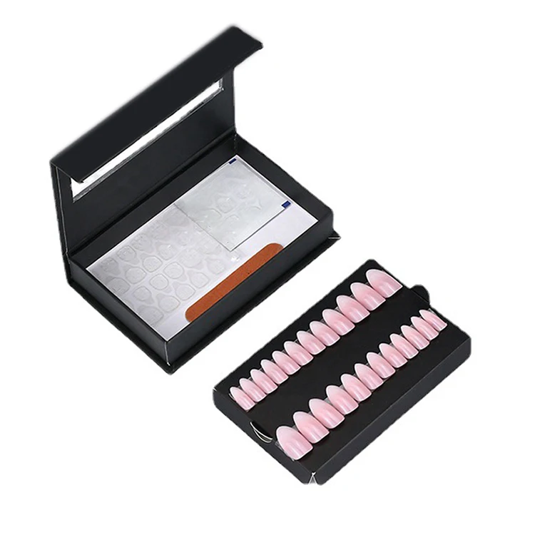 Luxury Matte Custom Eco-friendly Personalised Press On Nail Packaging ...