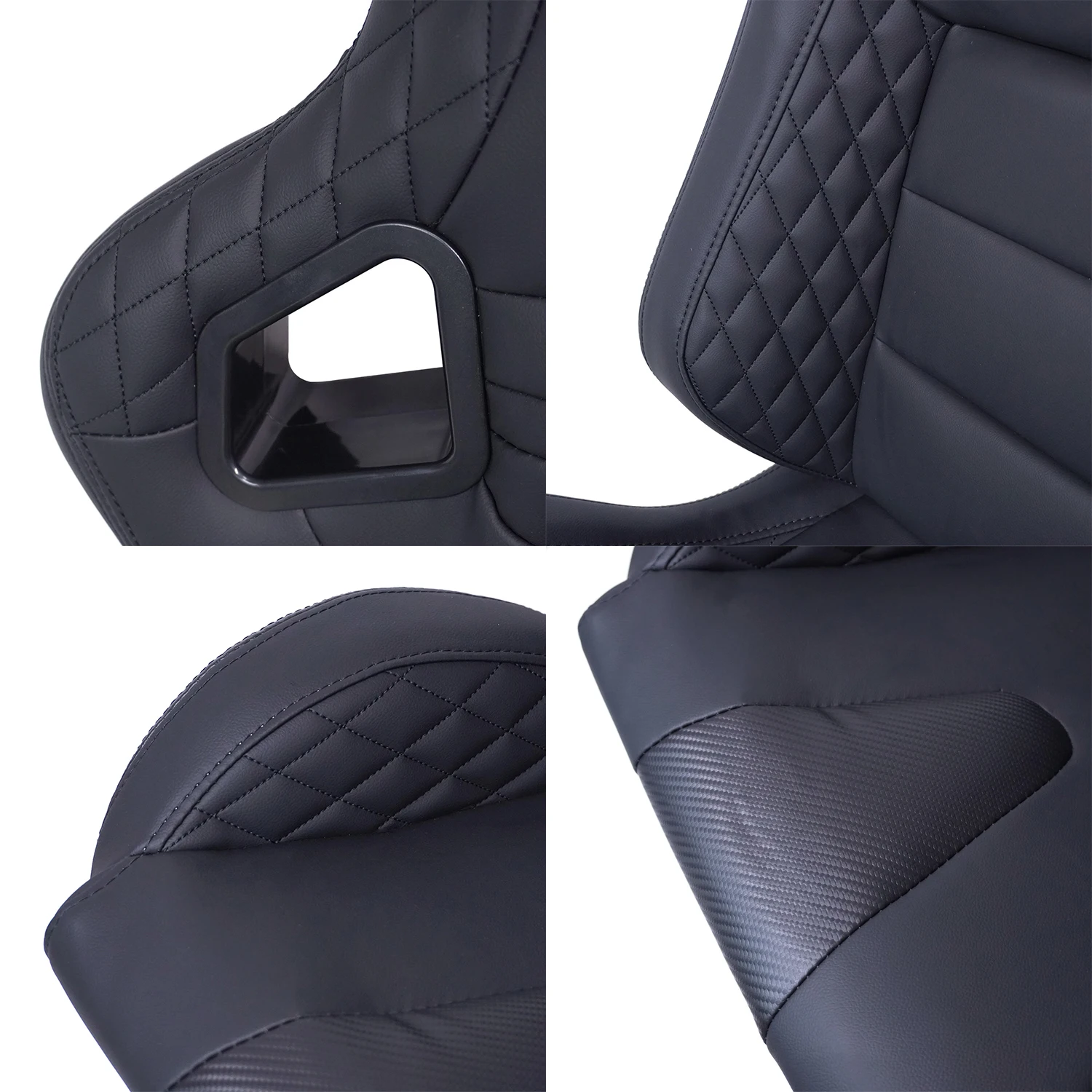 R-ep Universal Adjustable Racing Seat For Sport Car Simulator Bucket ...