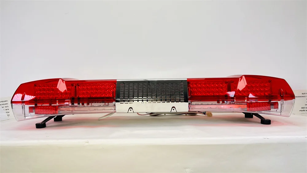 Red Emergency Light Bar 47 Inch LED Fire Truck Warning Light