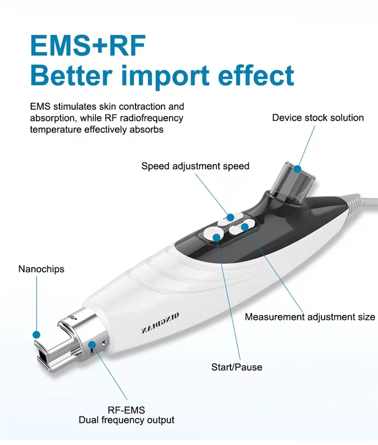 Electroporation Mesotherapy Machine No Needle Mesotherapy Machine ...