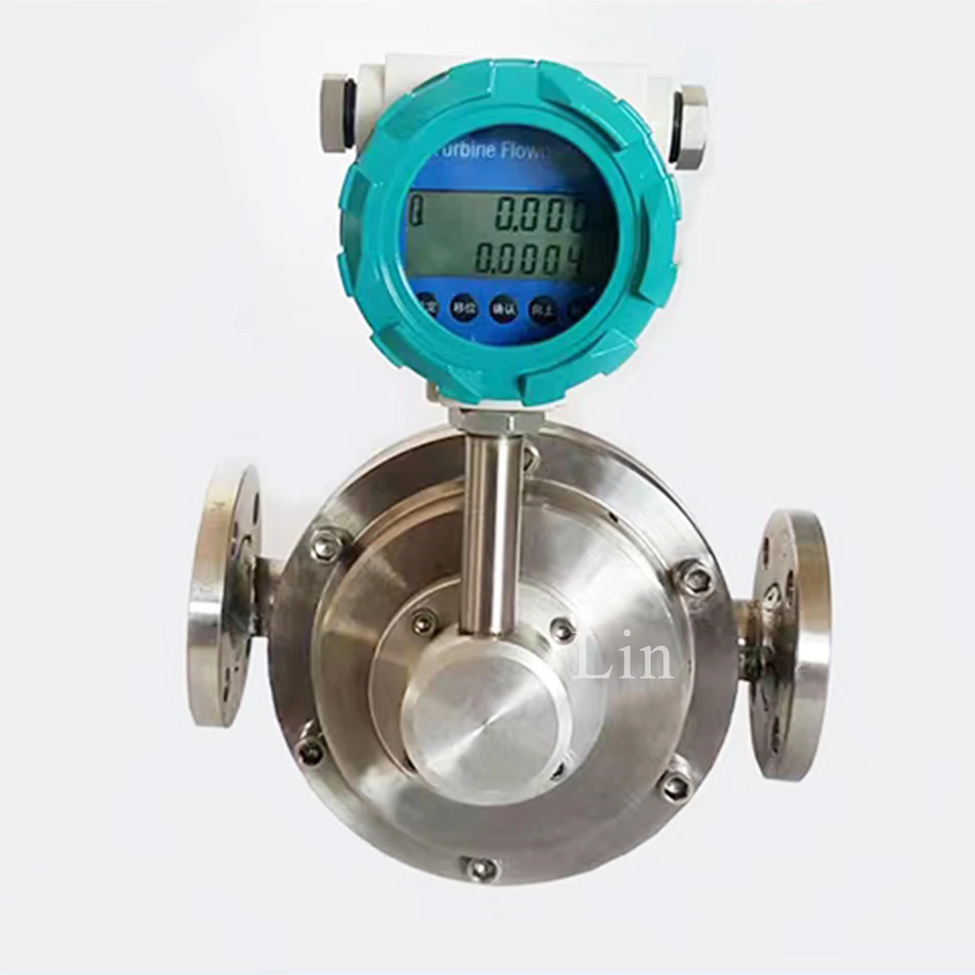 Digital DN50mm/2inch RS485 LCD Display Flowmeters Petroleum Natural Gas ...