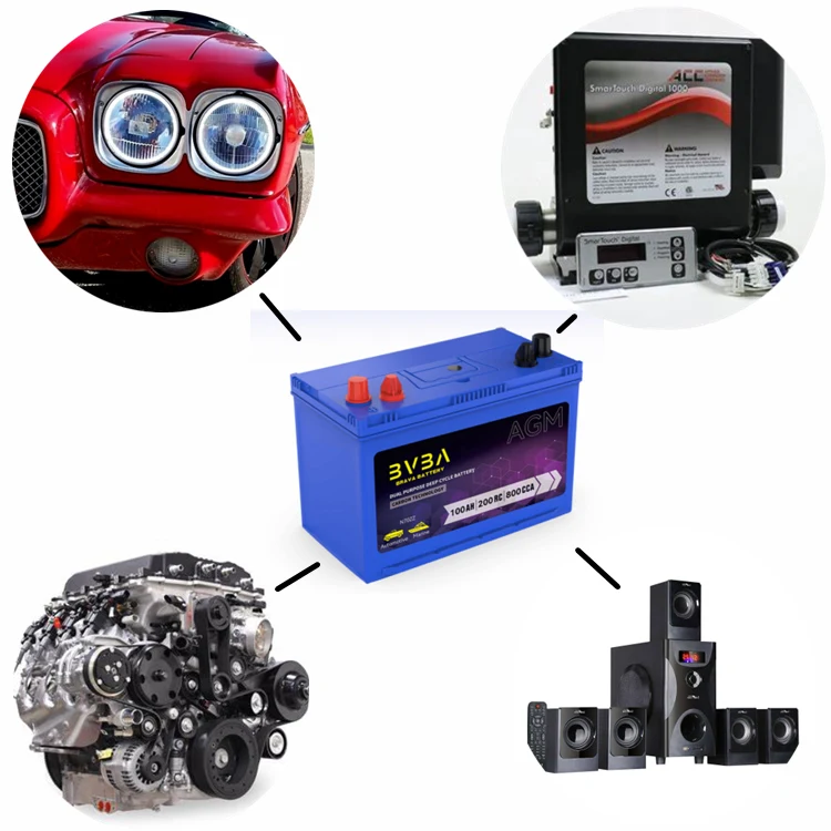 Brava U1-300 Ride Lawn Mower Battery High Capacity 12v Cca 300a 35ah U1 ...