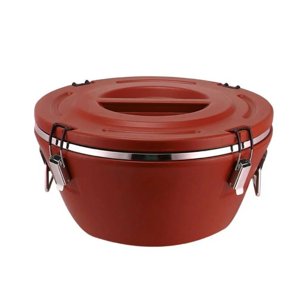 Stainless Steel Thermal Food Storage Container Insulated Large Capacity ...