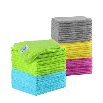 Wholesale 30x30cm 30*40cm Custom Washing Mark Dish Kitchen Cloth Towel ...