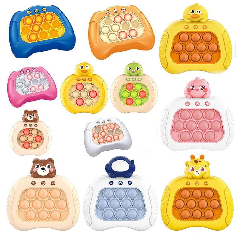 Hot Pop Toy Bubble Sensory Light Up Quick Pop Push Electronic Juguete ...