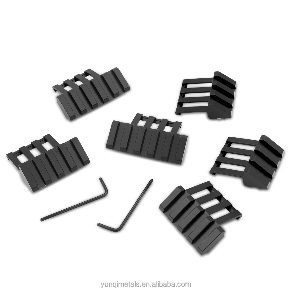 45 Degree Offset Mount 5 Slots Metal Guide Scope Mount Kit Push Button ...