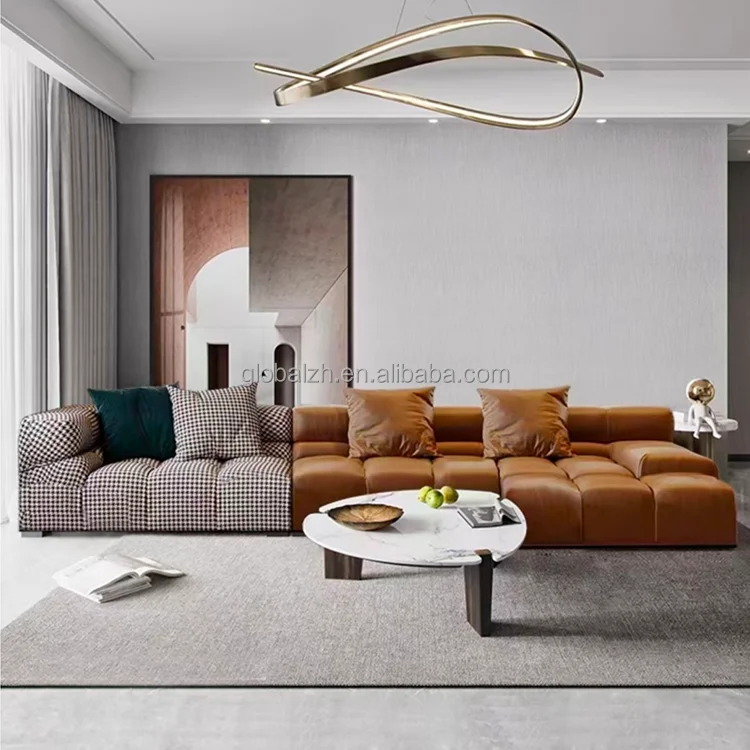 Modern Classic I Shape Sofa Set Furniture 5 7 8 9 10 11 Seats ...