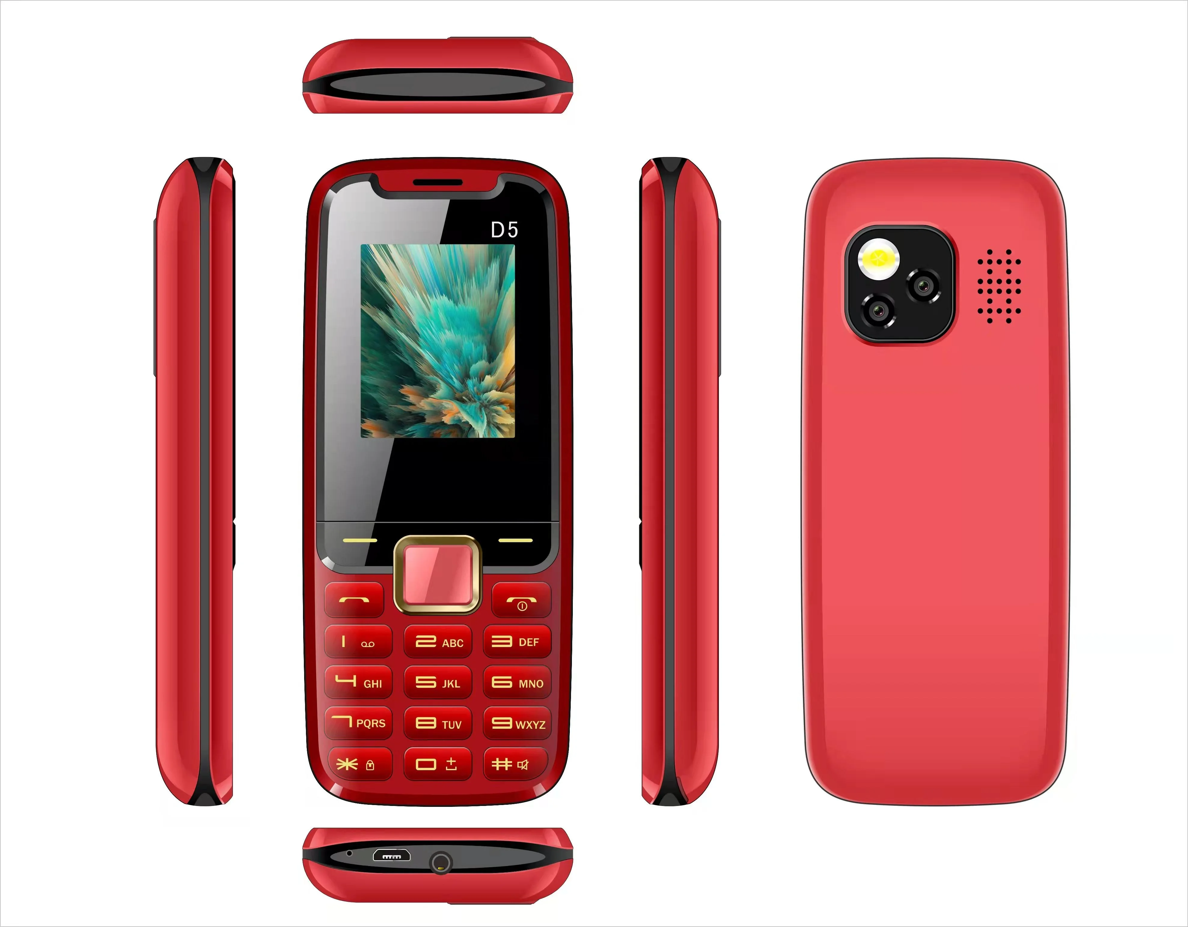 Econ D5 1.77 Inch Qqvga Display Screen New Chinese Dual Sim Card Dual ...