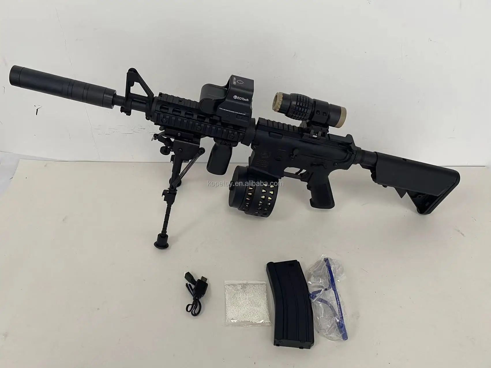 Kopetoy M4a1 Electric Gel Blaster Ball Water Toy Gun Tiktok Same Style ...