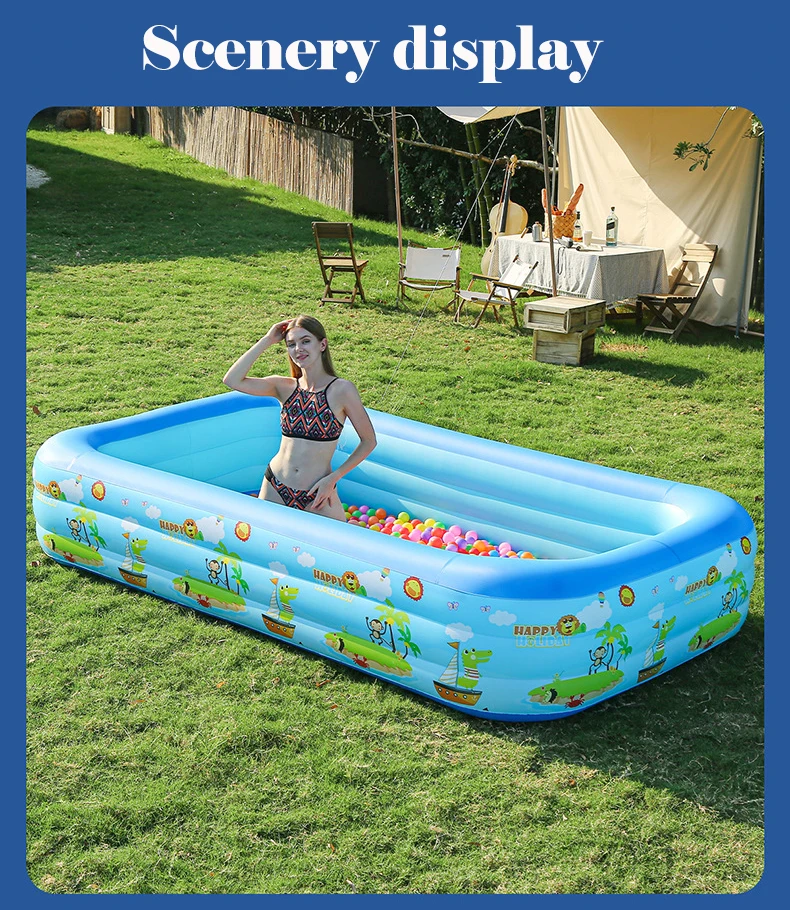 Multi-style Thickening Foldable Inflatable Pool - Quality PVC
