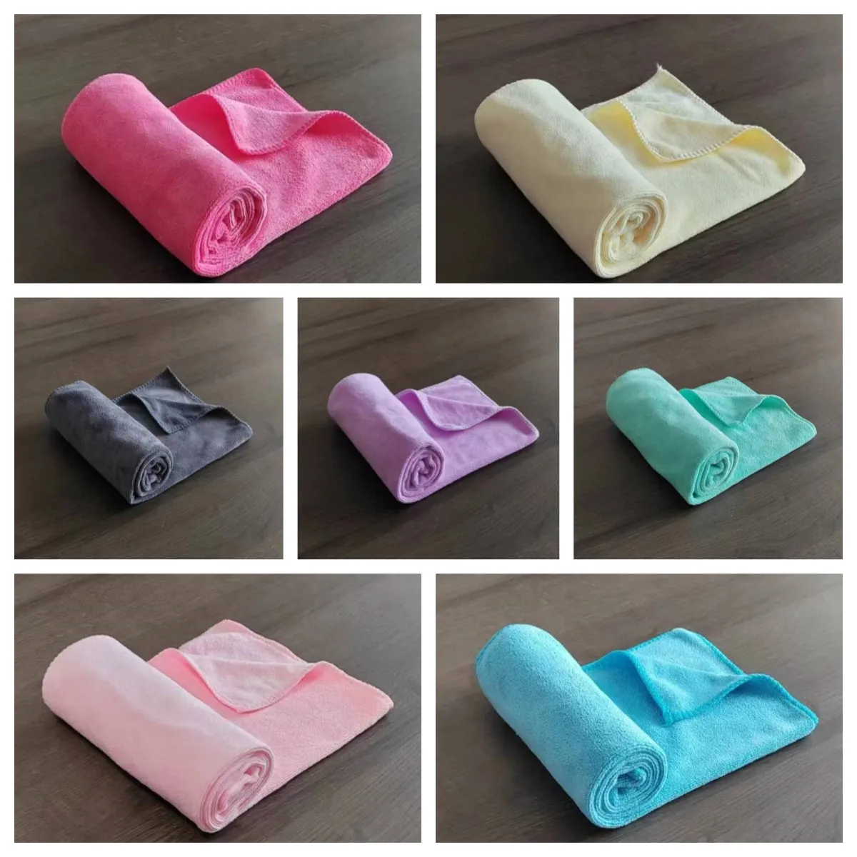 Cheap High Quality Custom Logo Microfiber Sports Towels