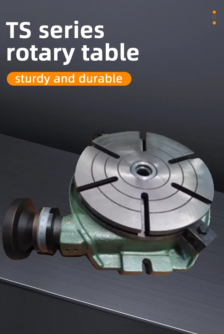 Milling Machine Rotary Table TS200A Series - Precision & Durability