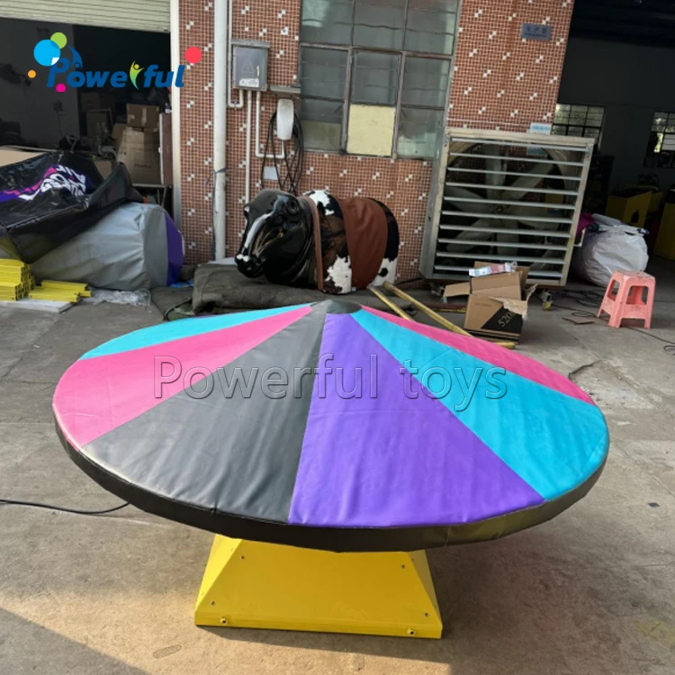 Festival Sport Mechanical Wipe Out Turntable Game Attractive Kids and ...