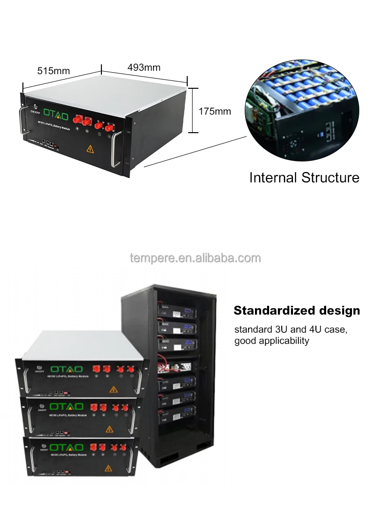 Otao Server Rack Battery Lifepo4 Powerstation Baterias De Litio 48v ...
