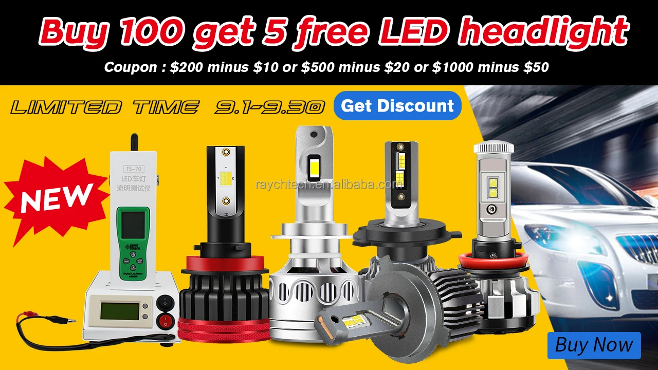 High Power Led Headlight 300w 50000lm 6000k Car Head Lights Bulb H4 Led Headlight 12v 24v Lights ...