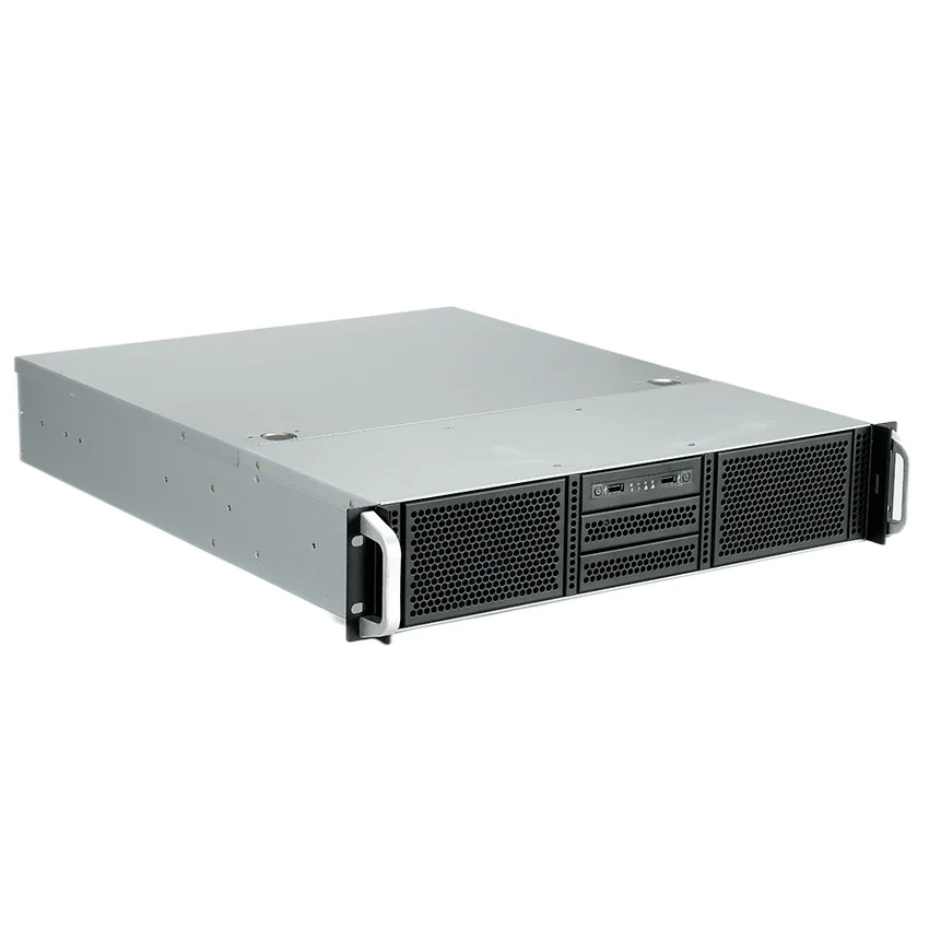 2U550 Server Chassis - Industrial Computer Case with 8 Hdds