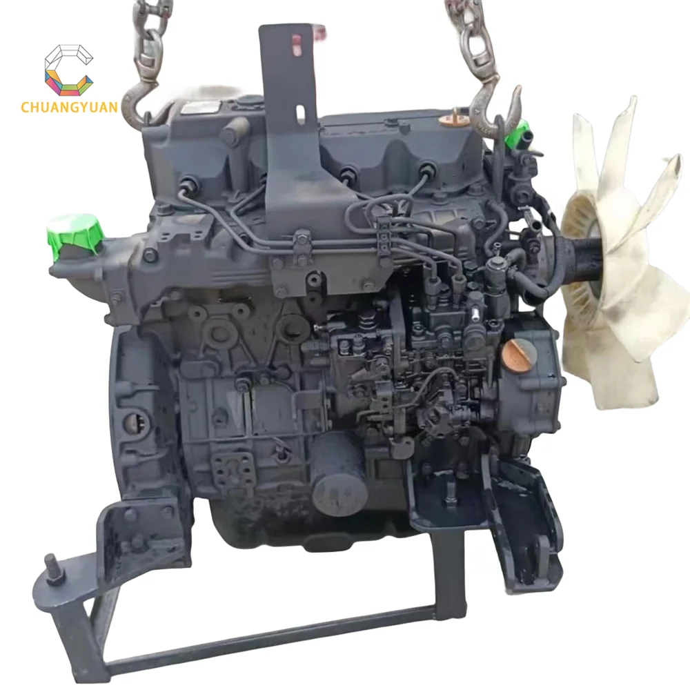 Original Used Yanmar 4TNV98 Engine Assembly for Excavator 4TNV98 Diesel ...