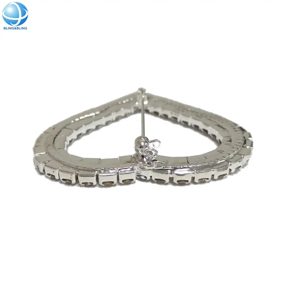 Alibaba.com: Custom Heart Shape, Double Rows Rhinestone, Ribbon Slider ...