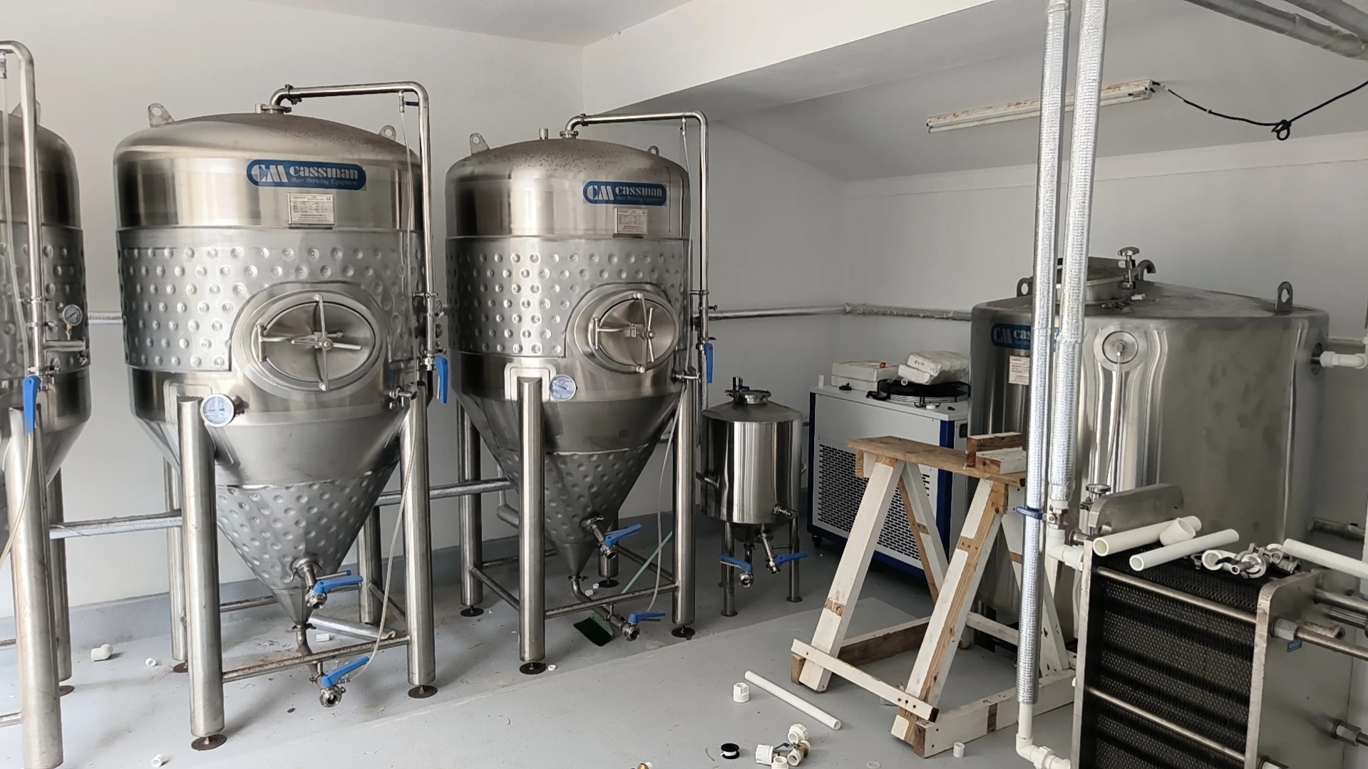 500 Gallon Wine Tank 1500l Alcohol Fermentation Tank Sus 304 Wine ...