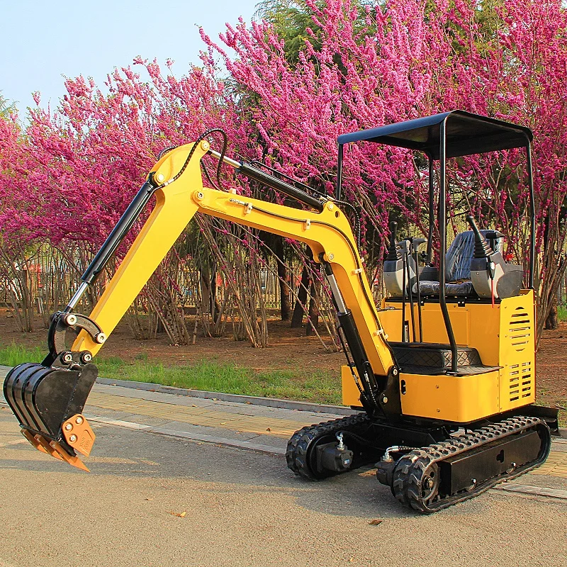 Mini Excavator Rubber Track Excavator Pulverizer Mini Electric ...