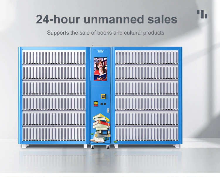 TCN New Style Books Vending Machine Locker for Students