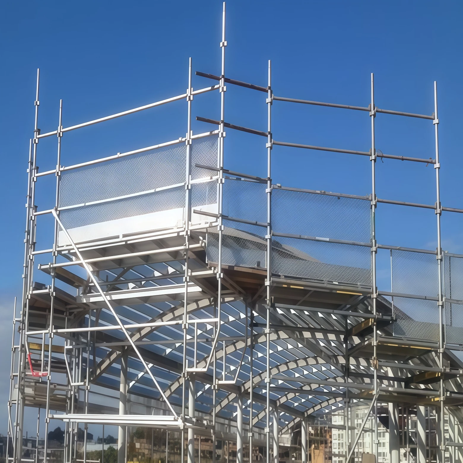 Galvanized Ladder Frame Scaffolding X Tubular a Frame Scaffold Tower ...