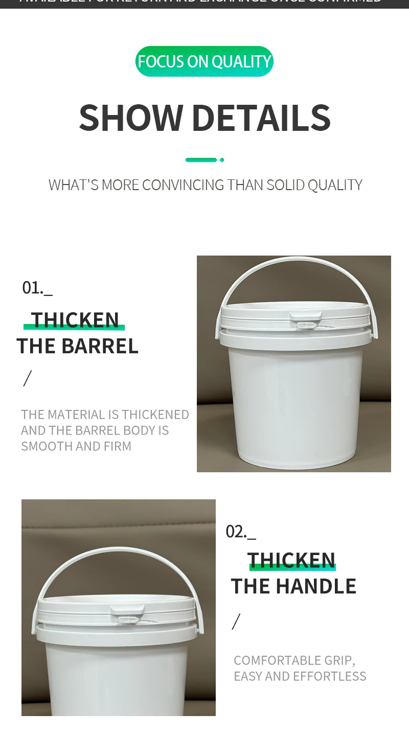 Wholesale Plastic Paint Buckets - Durable and Versatile