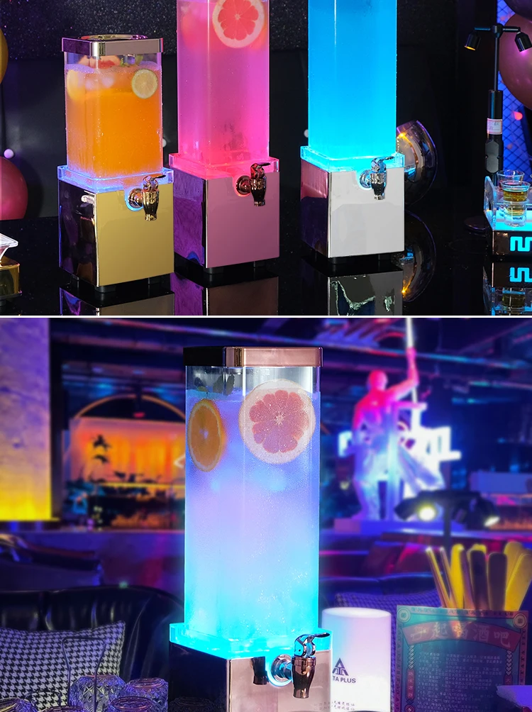 Custom Acrylic Drink Dispensers - Perfect for Bars & Clubs