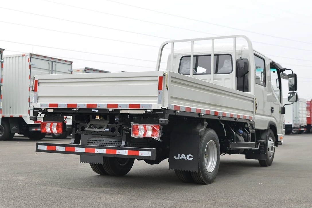 New JAC Double Cabin Cargo Truck 4 Ton 4x2 for Logistics Transportation ...