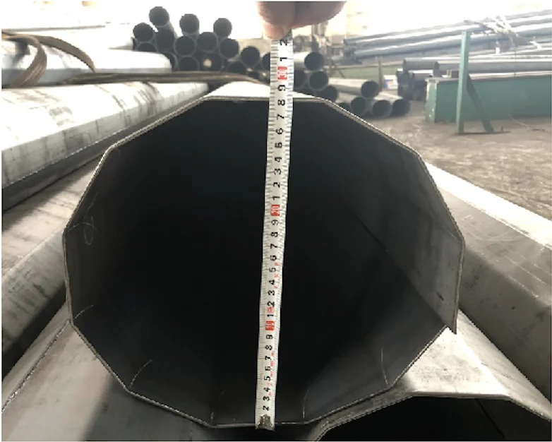 30ft 35ft 40ft Hot Dip Galvanized Power Distribution Pole Price ...