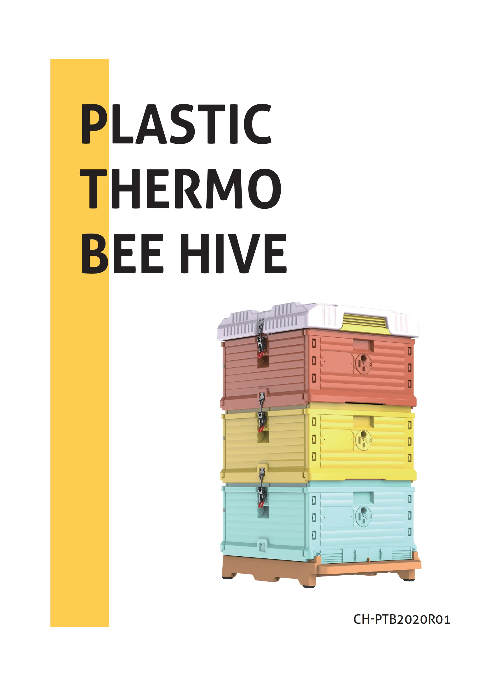 High Quality Plastic Thermo Honey Bee Hive 3 Layers Bee Hive Box for 10 ...