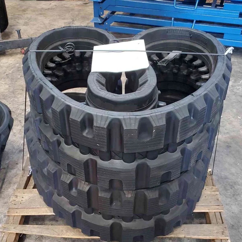 400x86x52 Zig Zag Tread Skid Steers Rubber Tracks For Loader Bobcat ...