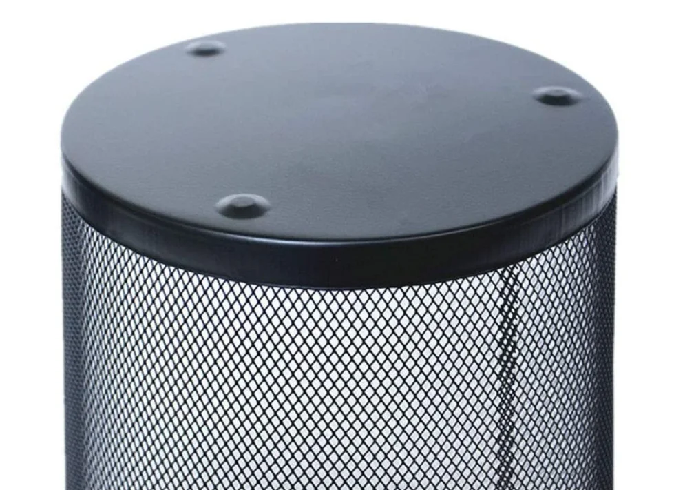 Bin For Bedroom Mesh Wastebasket Trash Can Circular Garbage Bin Small ...