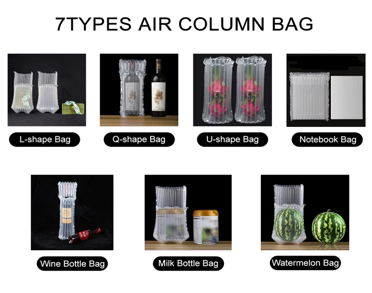 Customized Plastic Cushion Column Protective PE PA Bubble Packaging ...