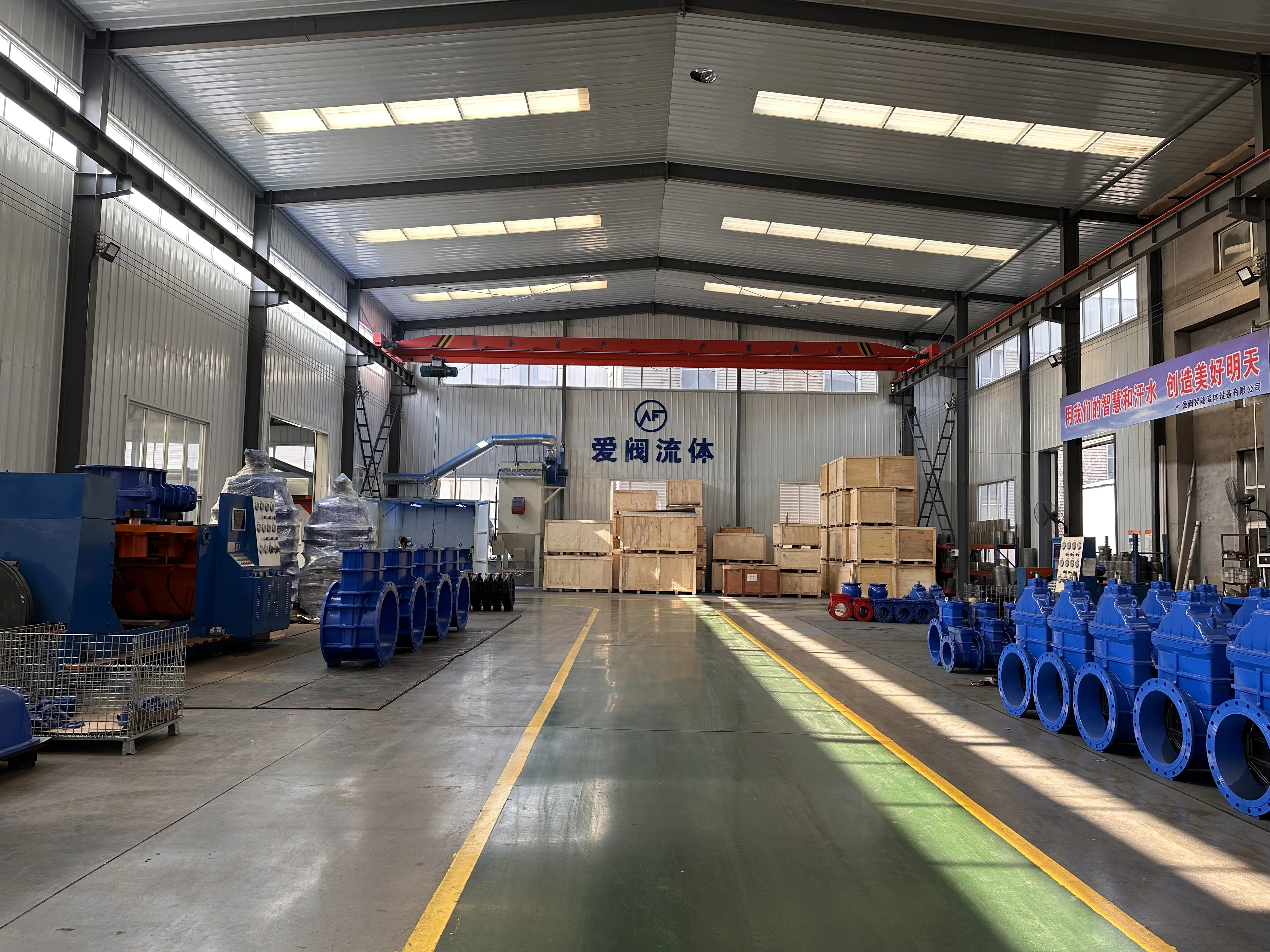 Flanged End Resilient Wedge Gate Valve 36 Inch Rising Stem Handwheel ...