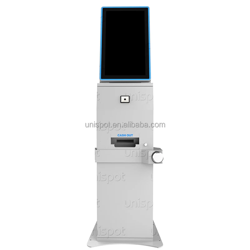 Free Standing Skill Game Kiosk Coin Operated Machines with Ticket ...