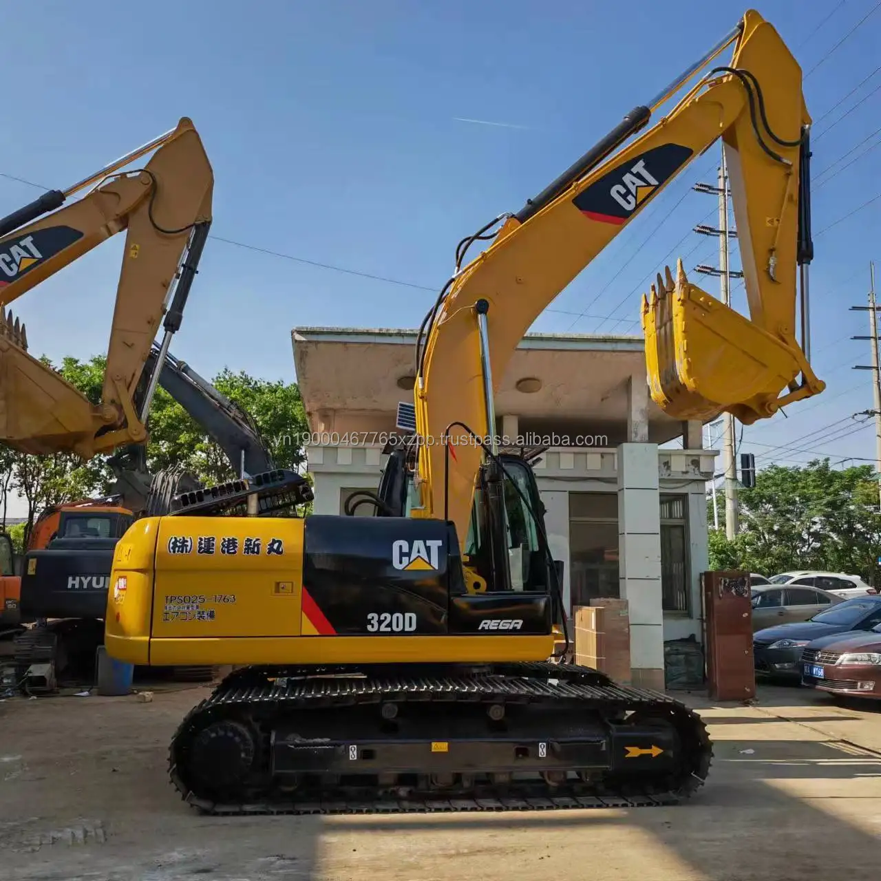 20 Ton Used Cat 320d Excavator Caterpillar 320d Model Excavadora New ...
